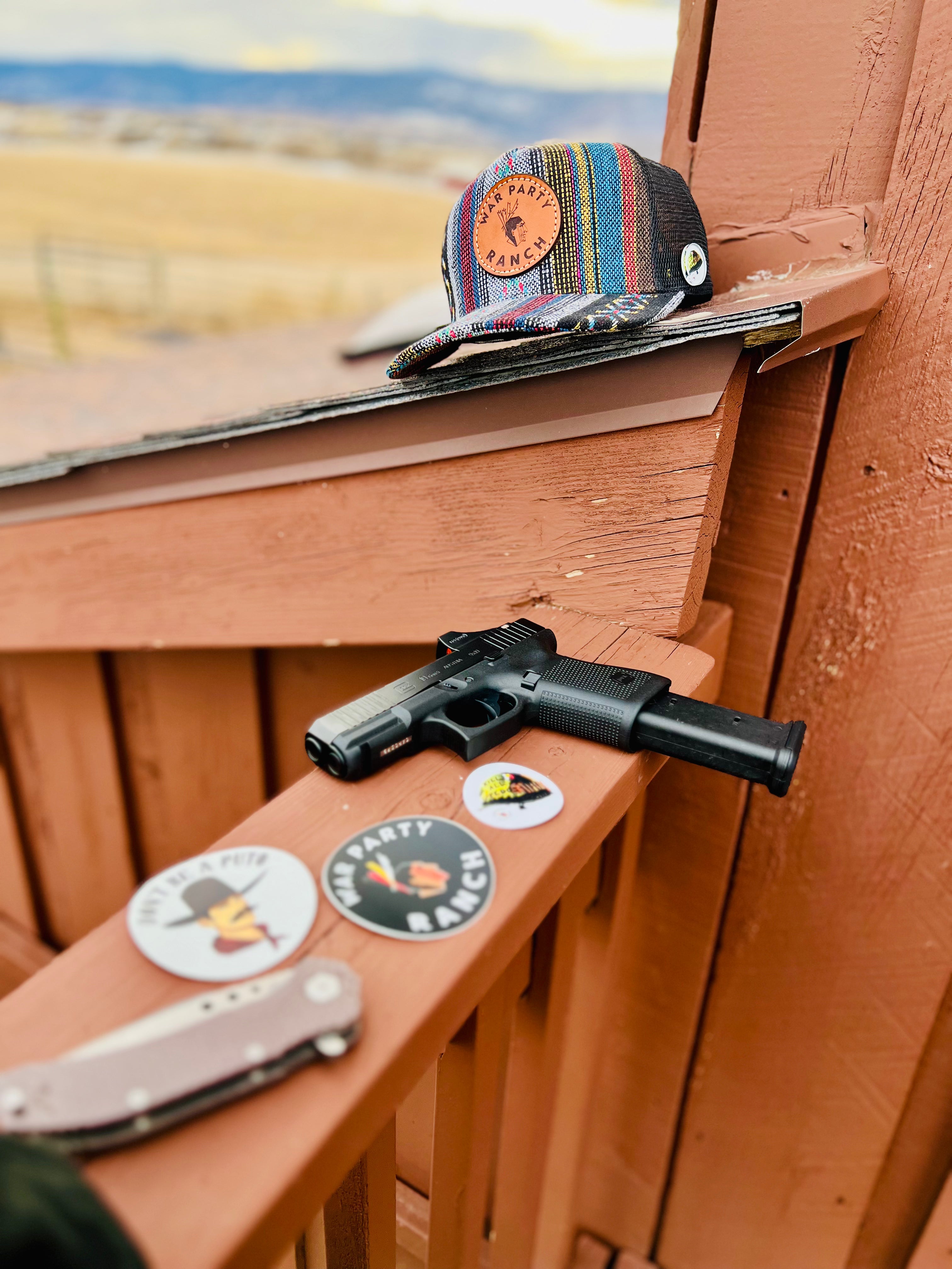 STICKERS + PINS – War Party Movement